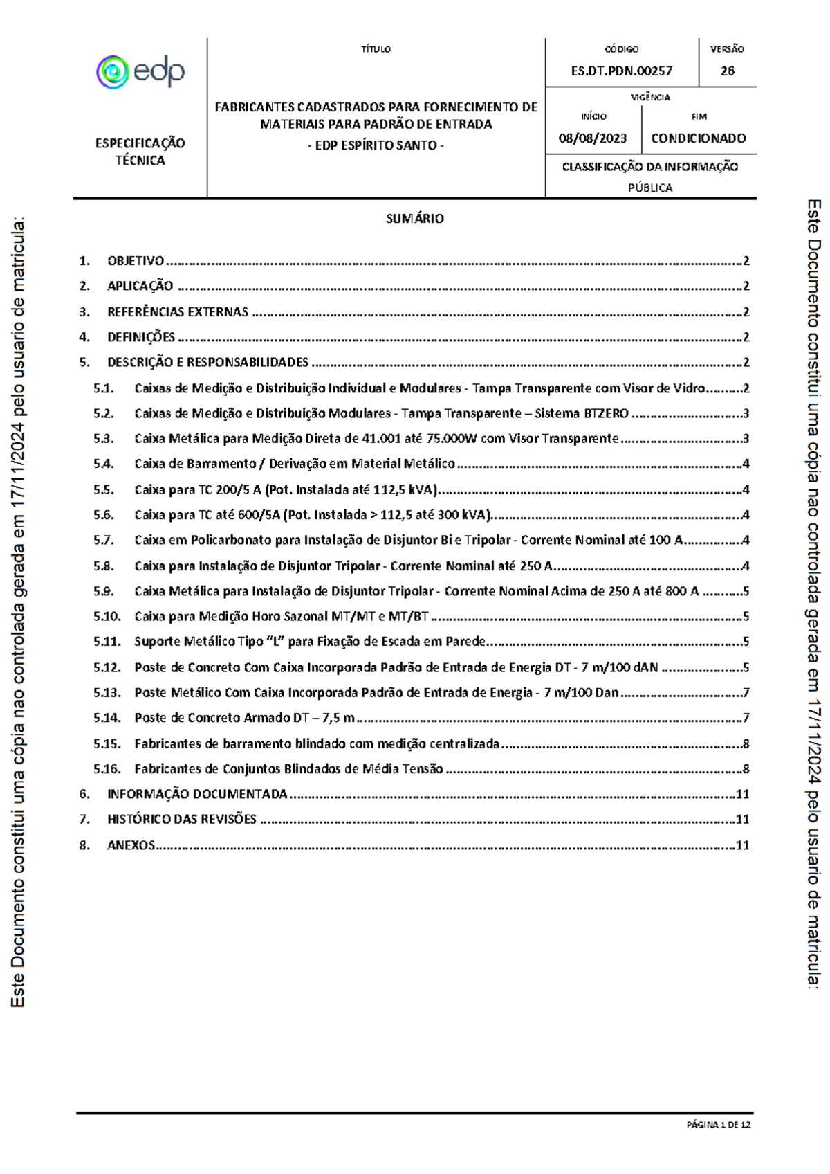 ES.DT - Sem descrição - ES.DT.PDN 26 VIGÊNCIA INÍCIO FIM 08/08/2023 ...