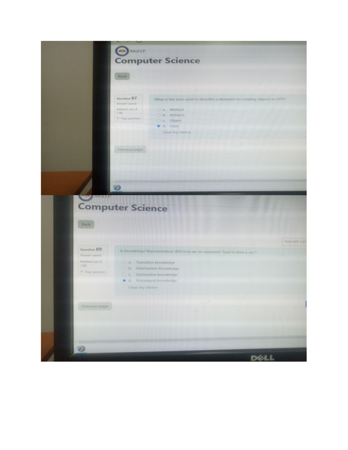 MOEEP Computer Science Final Exam Review Questions and Answers - Studocu