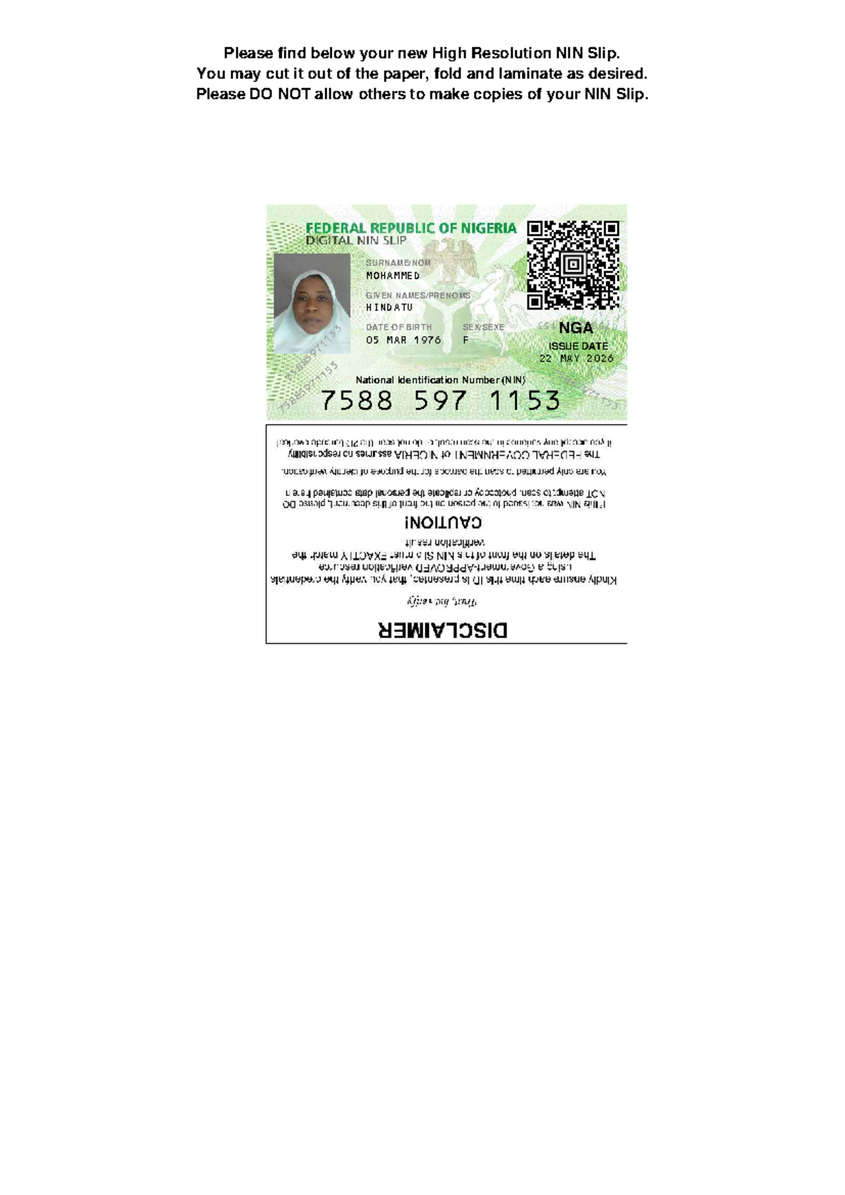 75885971153 premium nin slip - History of Political Thought 1 - Please ...