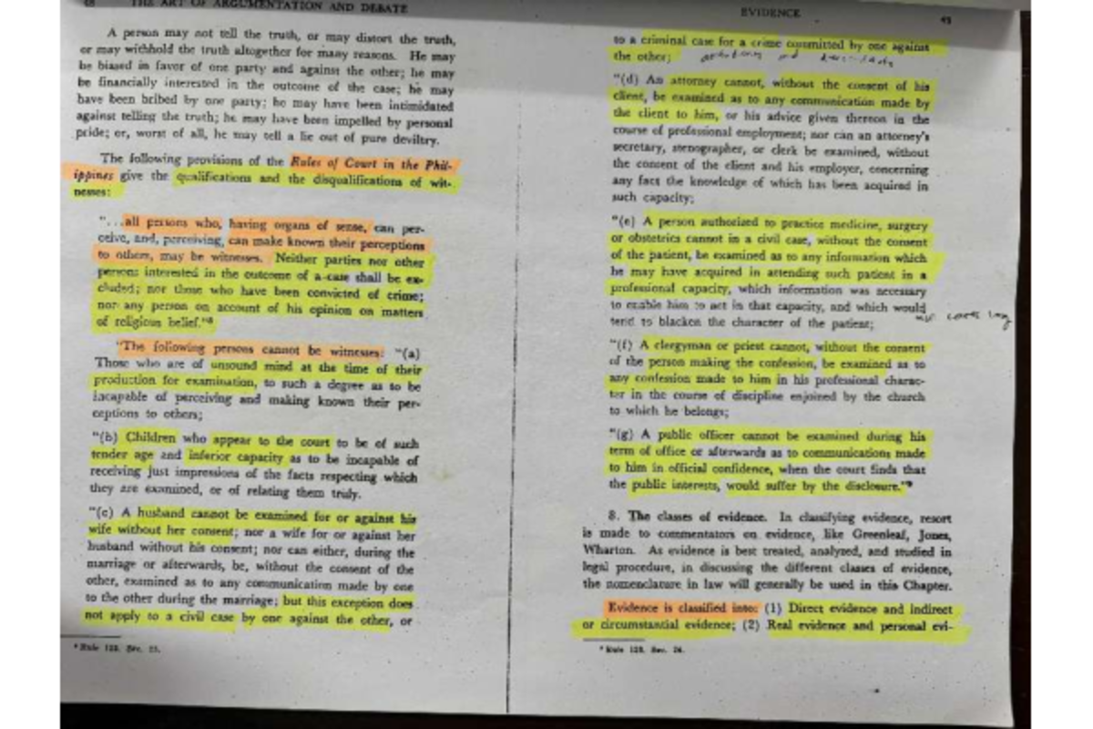 Gee3 recit 2 - None - 48 OF ARGUMENTATION AND DEBATE EVIDENCE 49 A ...