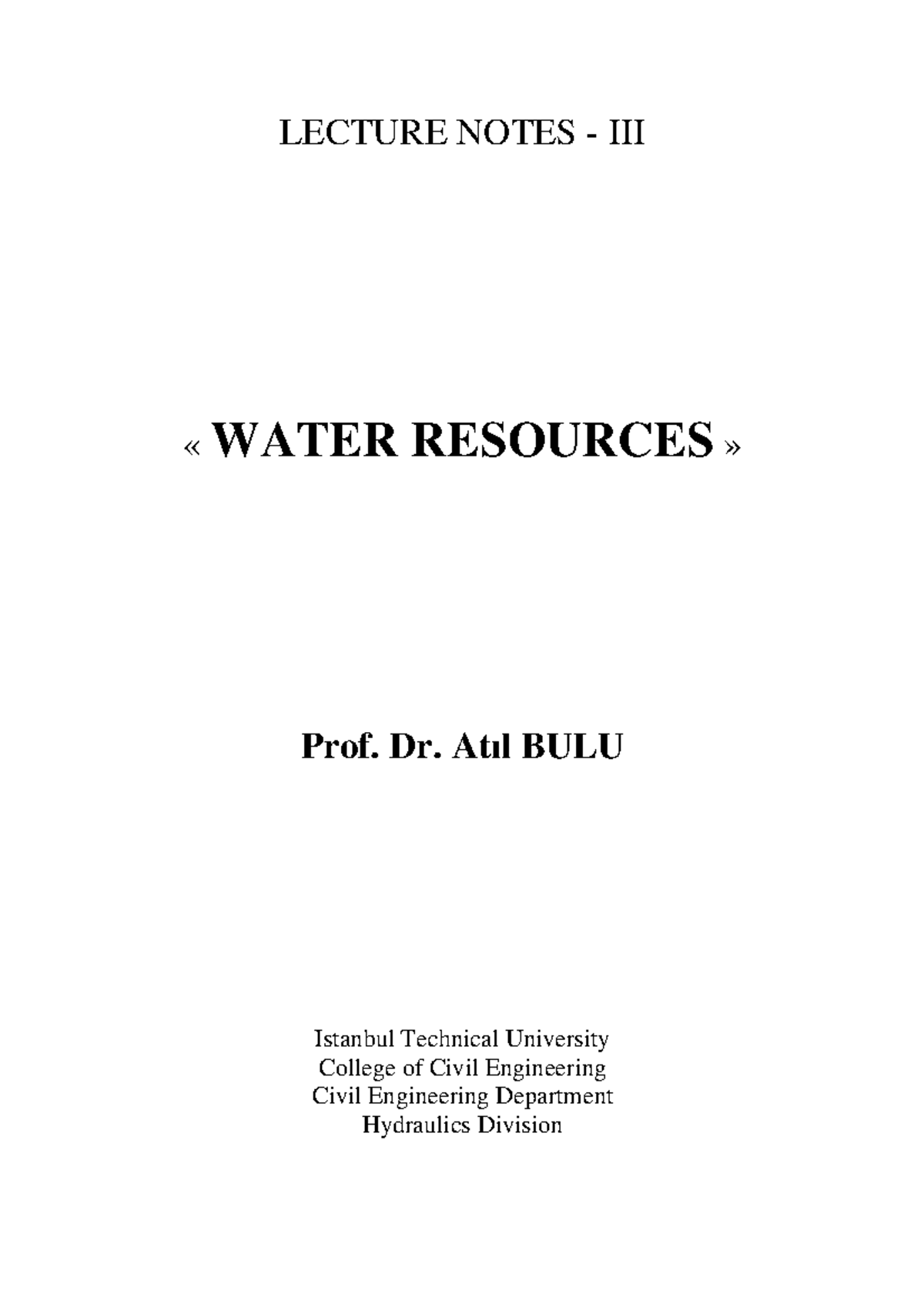 Lecture Notes 03: Forces on Concrete Gravity Dams for CE Students - Studocu