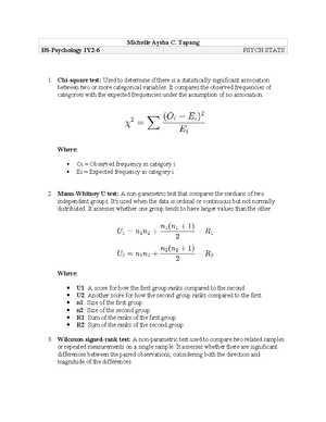 Psych Stats Lab 3 Midterm: Hypothesis Testing & Significance Tests ...