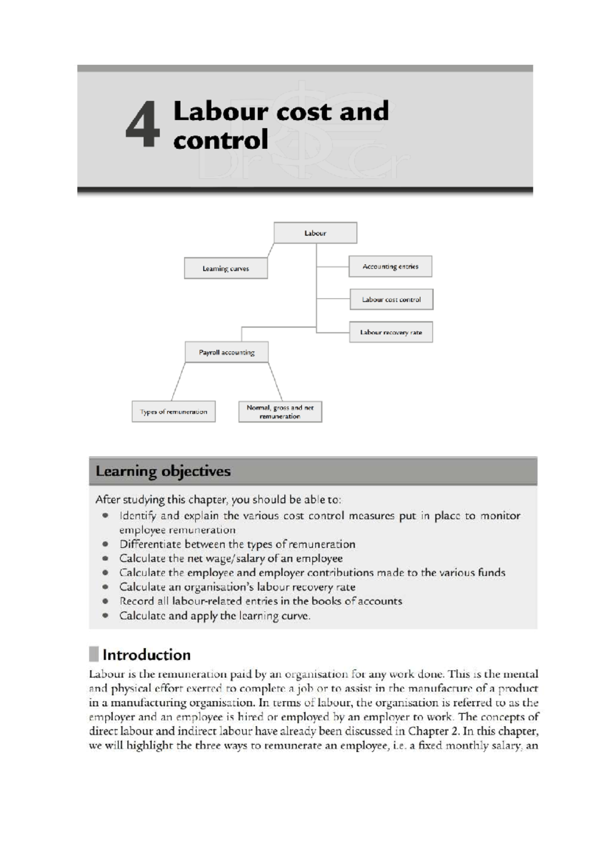 Chapter 4: Labour Cost and Control (Cost and Management Accounting ...