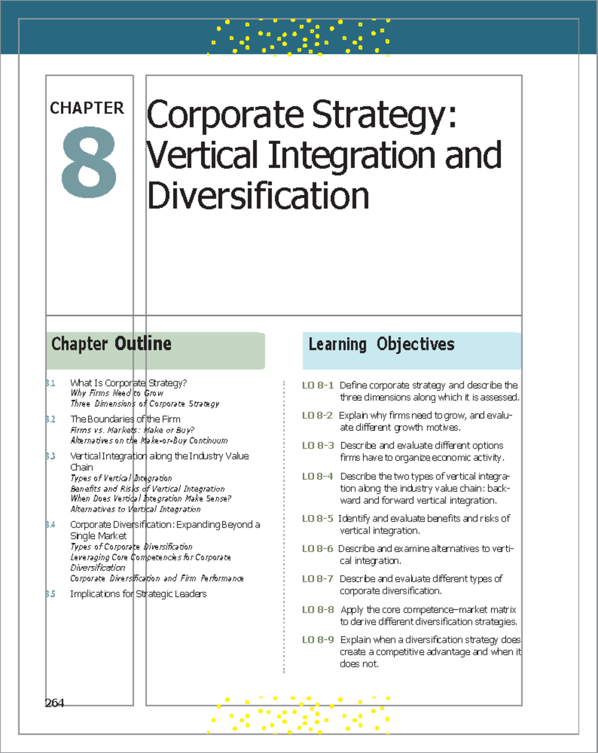 Stratma Chapter 8 9 Corporate Strategy - 8 ####### CHAPTER Corporate Strategy: Vertical ...