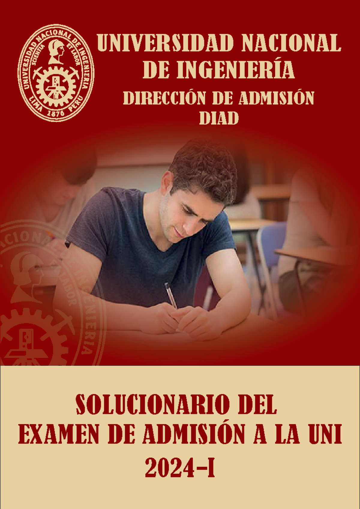 Solucionario Examen de Admisión UNI 2024-I - Studocu