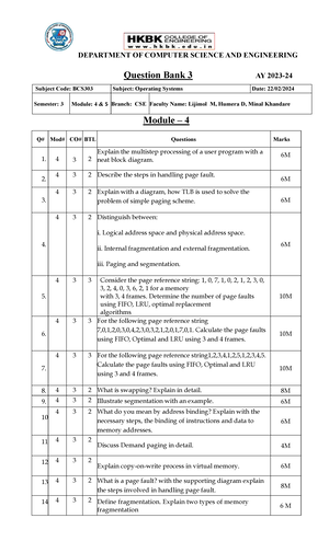 Question bank - Lecture notes - BCS515C-UNIX System Programing Question ...