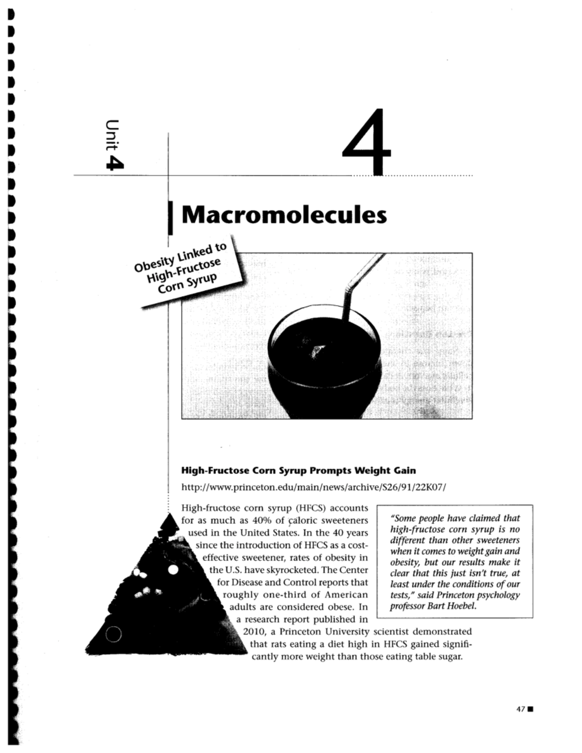 Macromolecule Lab - BIOL 1406 - Studocu