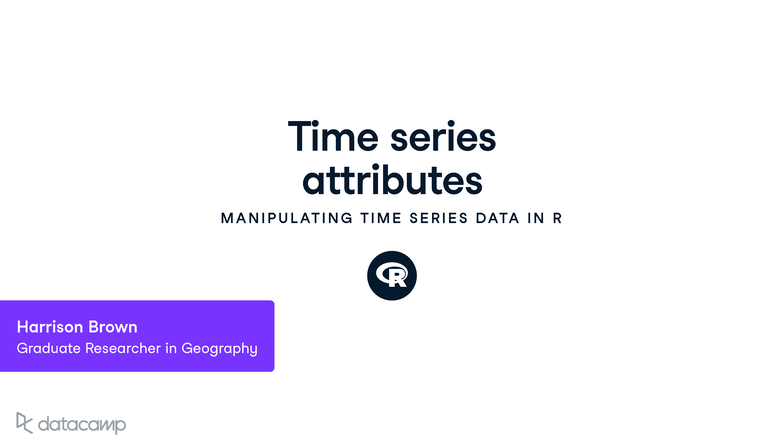 Manipulating Time Series Data in R - Chapter 2 - Studocu