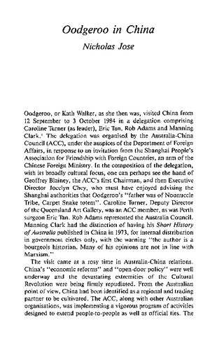 Oodgeroo research task - Into English: The Poetry of Oodgeroo Noonuccal ...