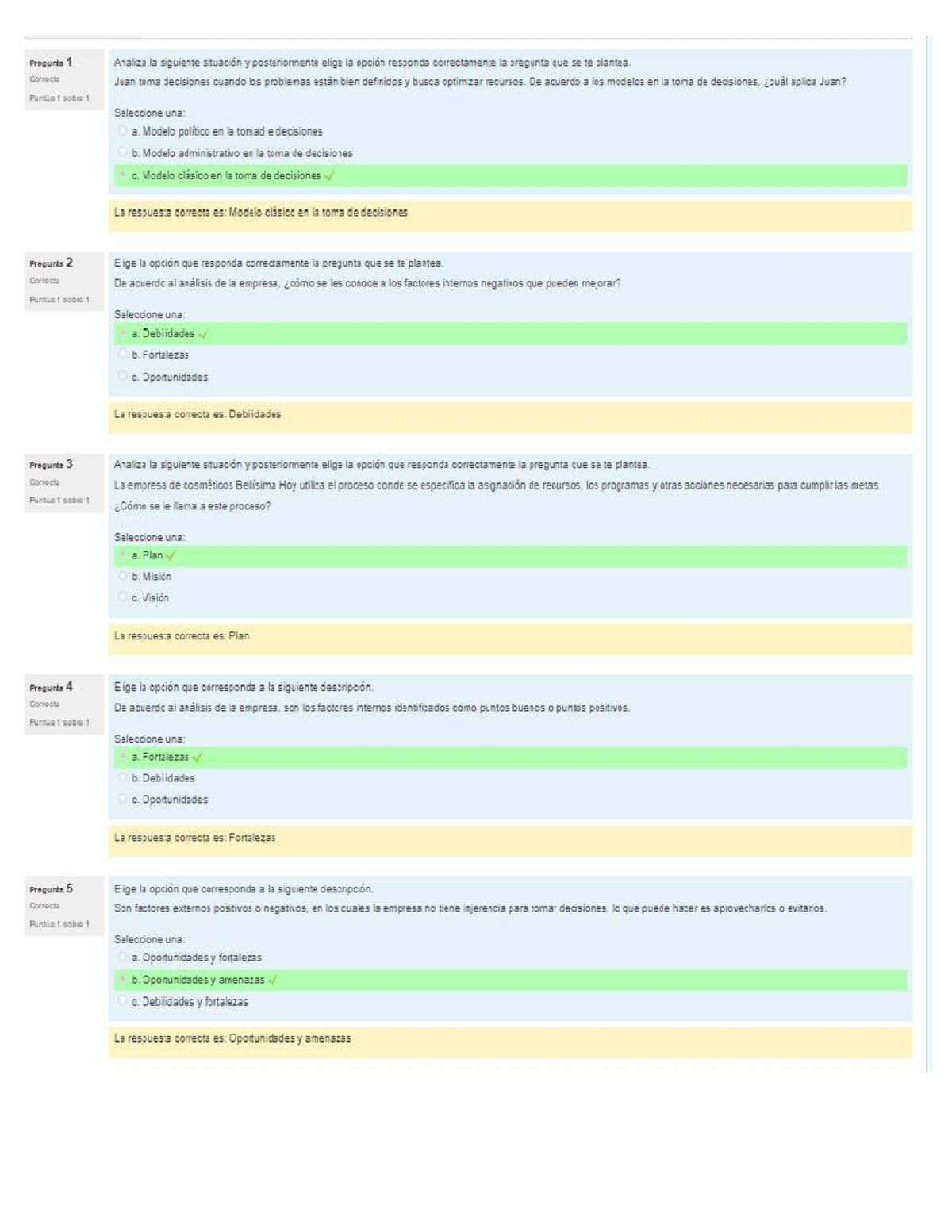 Examen de Proceso Administrativo - Preguntas y Respuestas v1 - Studocu