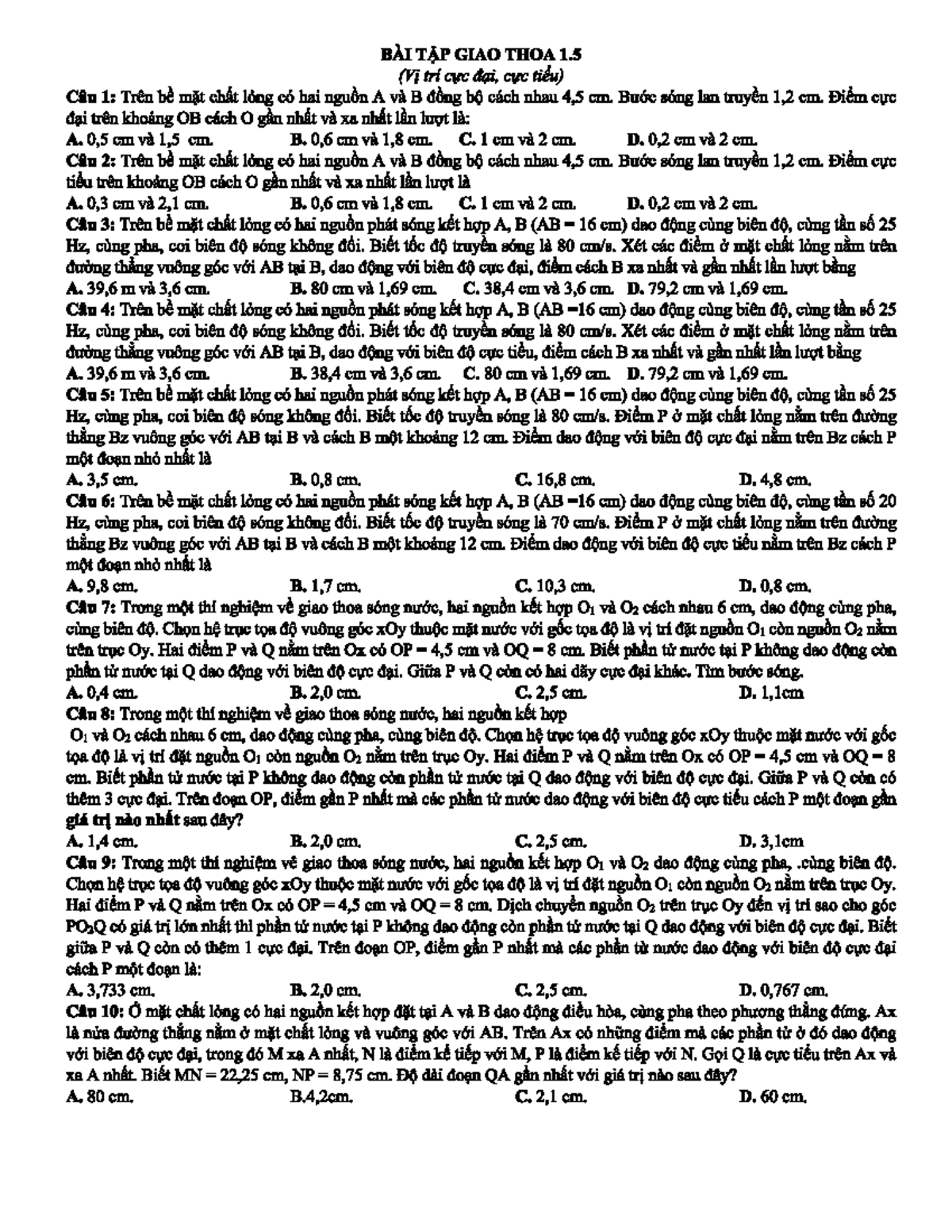 37 - Physics II (Advanced Program) (PH1026) - Edit - IELTS Reading - Studocu