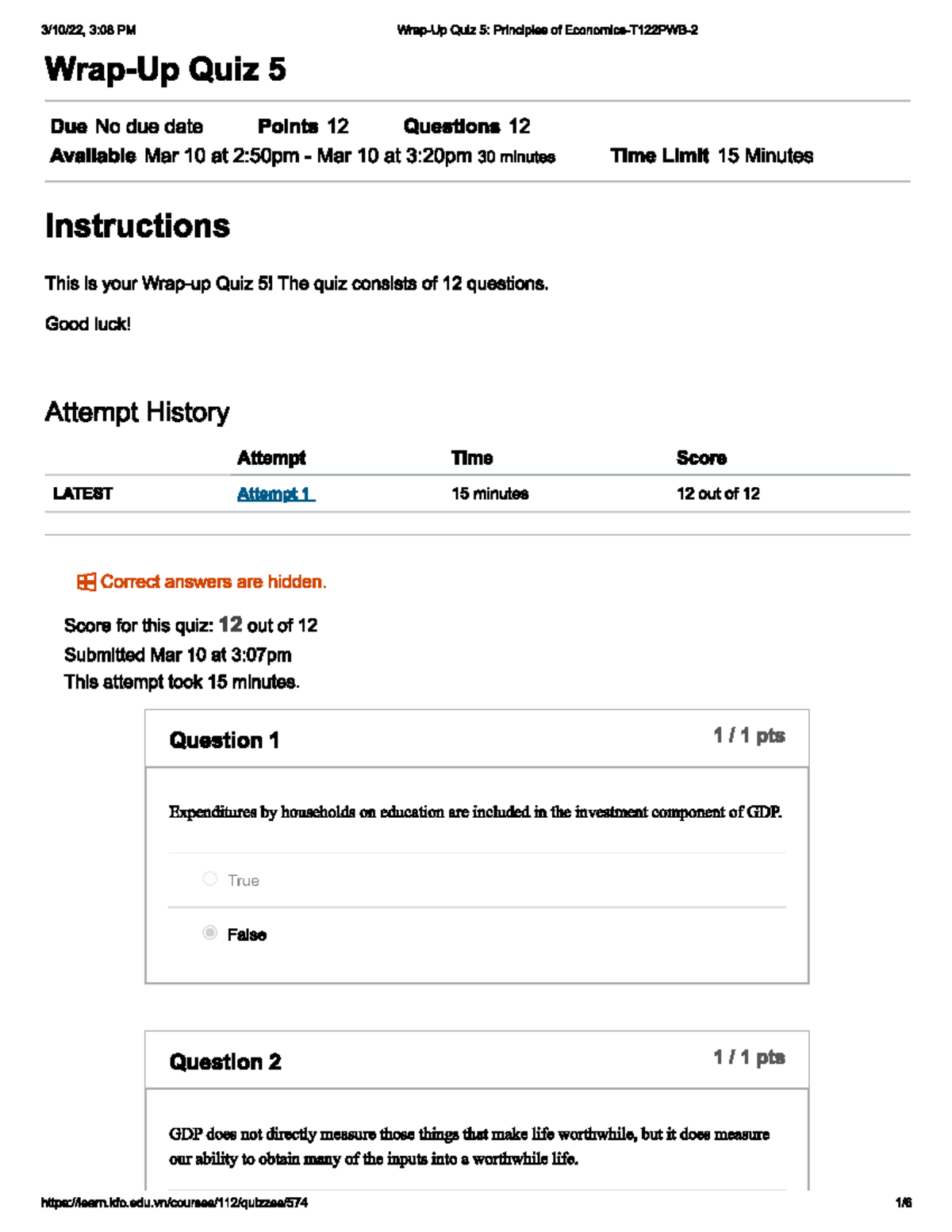 Aft quiz 5 - Quiz and quiz only, good luckdêdedededed - Principles of ...