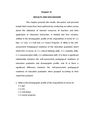 RRL and RRS - Local Studies & Literature for - LOCAL STUDIES According ...