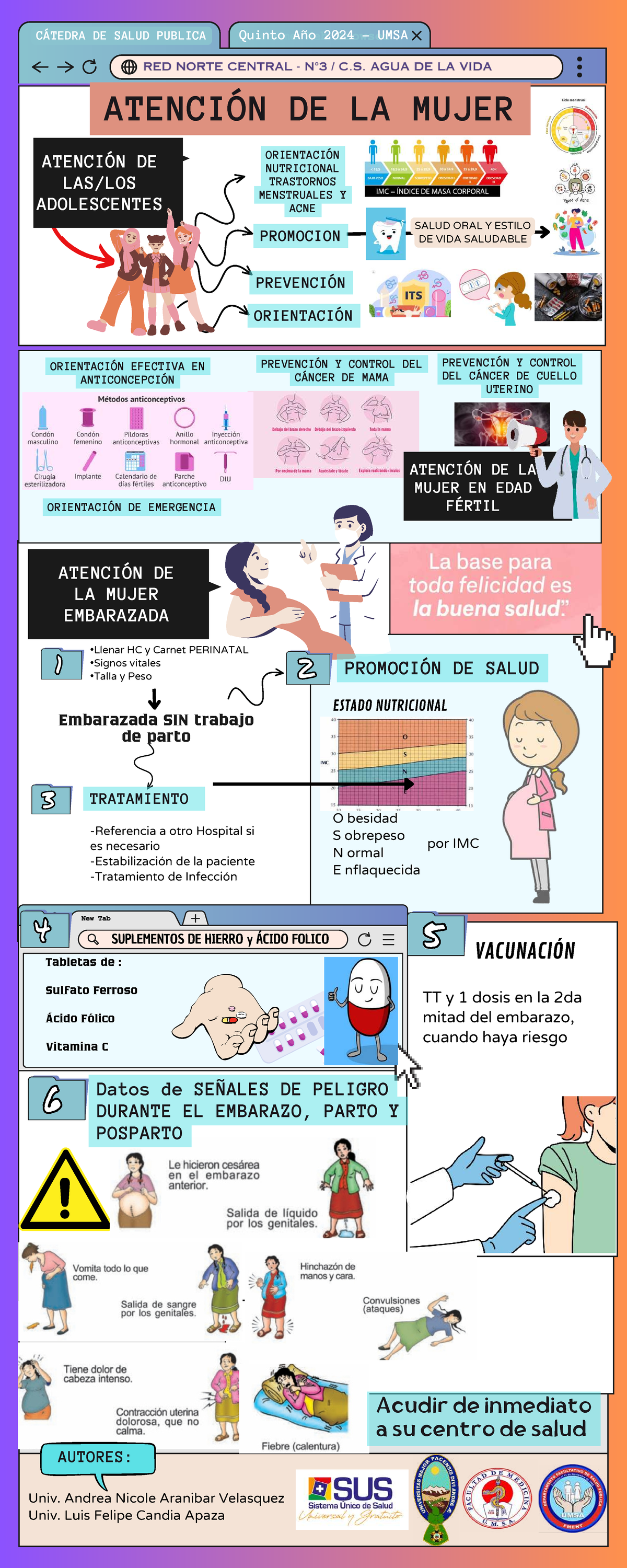 CÁTEDRA DE SALUD PÚBLICA 2024: Banner Mujer Embarazada - Studocu