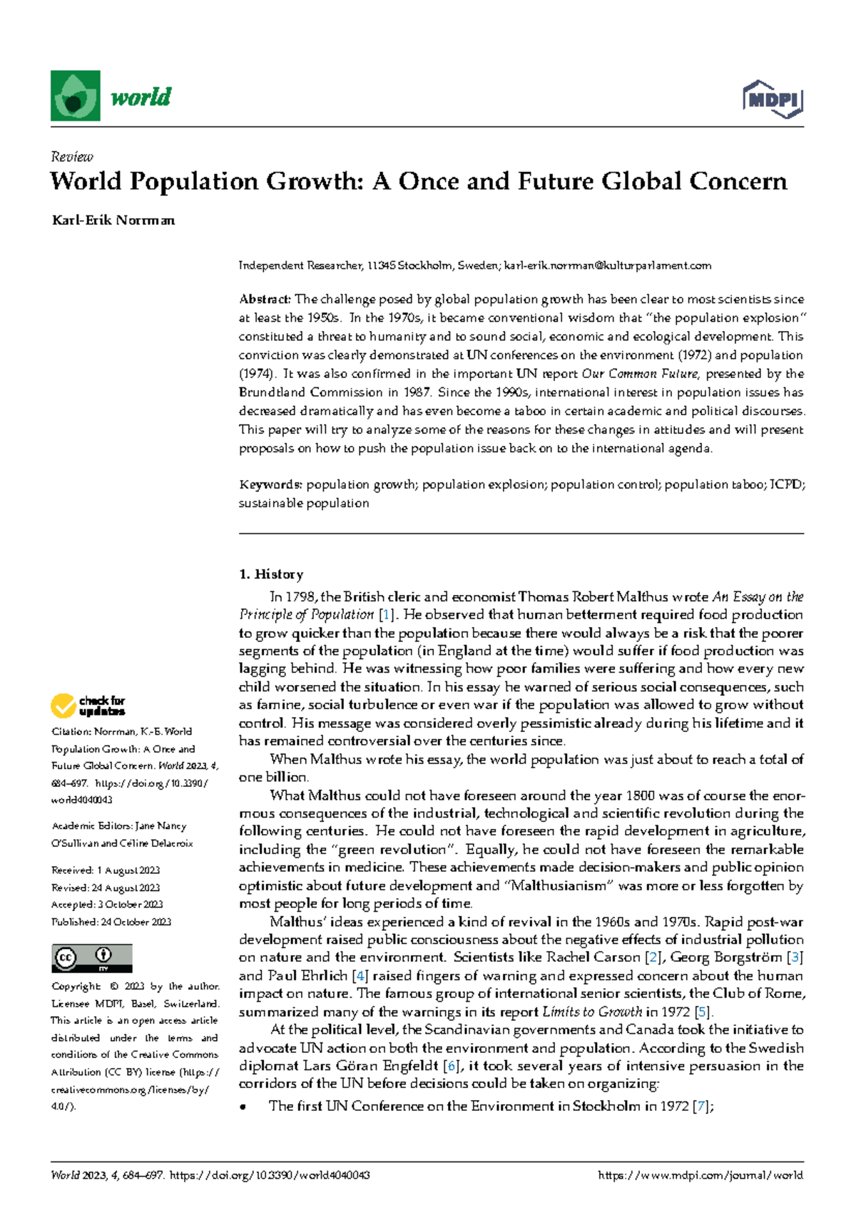 World Population Growth: Analyzing Global Challenges and Solutions ...