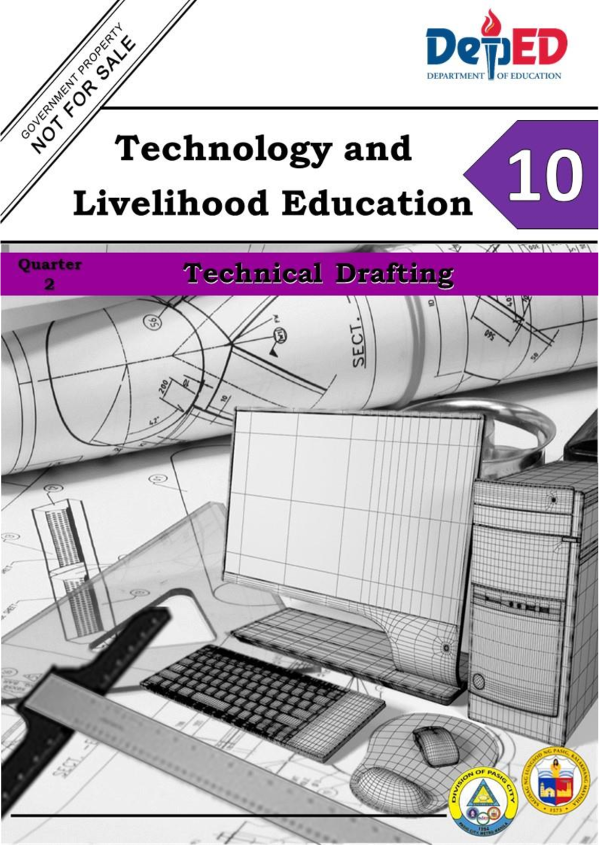 TLE 10 Q3 M1 - Tech Drafting Structural Layout & CAD Details - Studocu