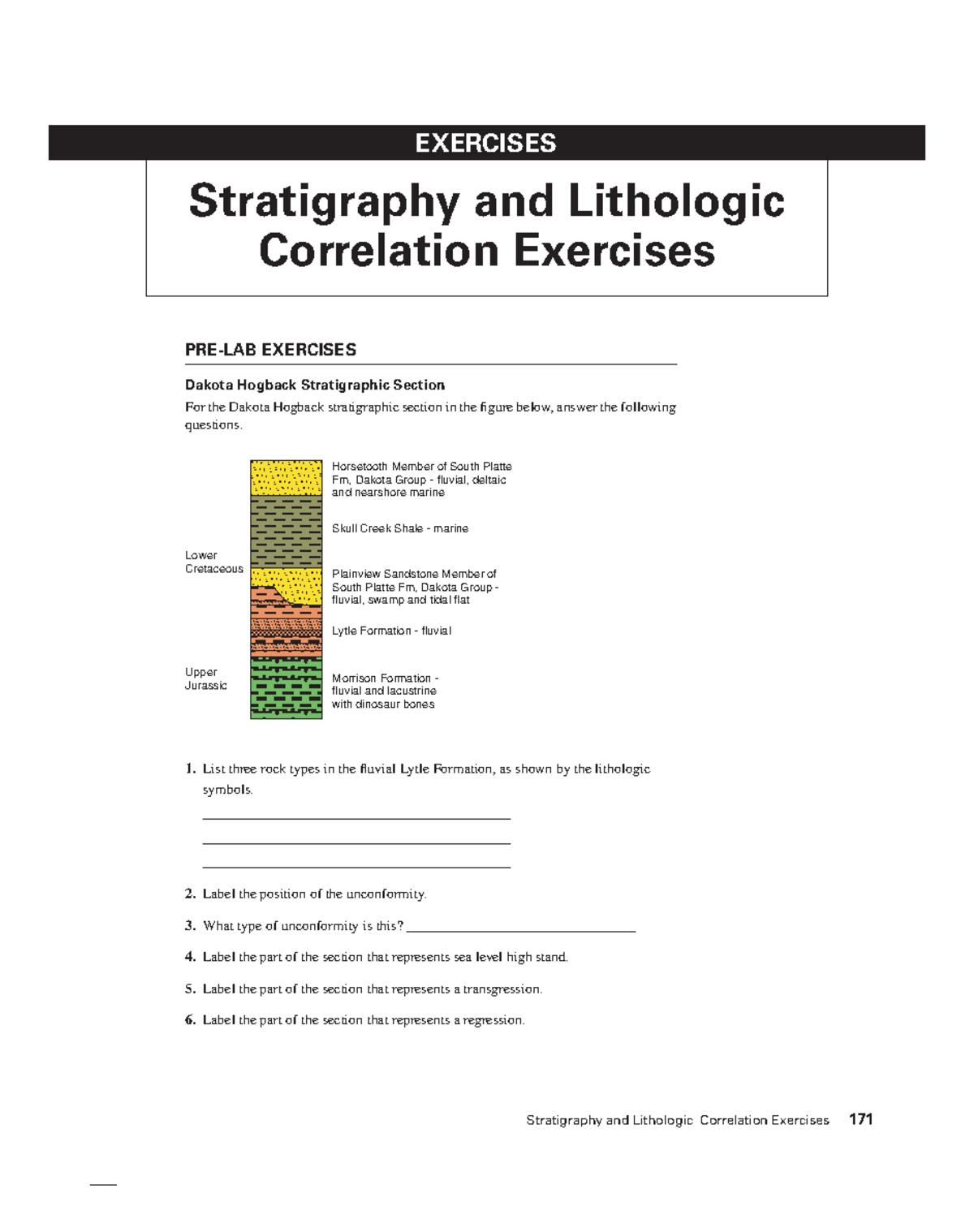 LAB Strat LIT - laaa - Stratigraphy and Lithologic Correlation ...