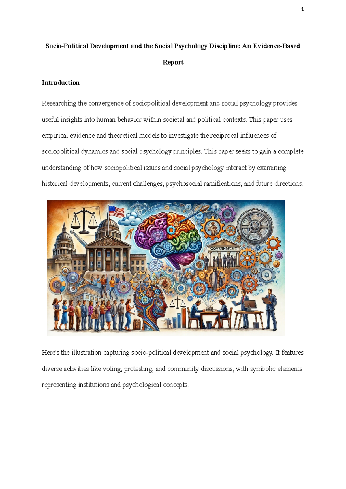 ADV Social PSY - dsxc - Socio-Political Development and the Social ...