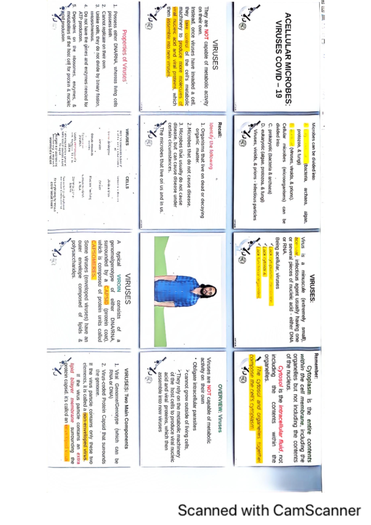 Acellular Microbes - BS in Nursing - Studocu