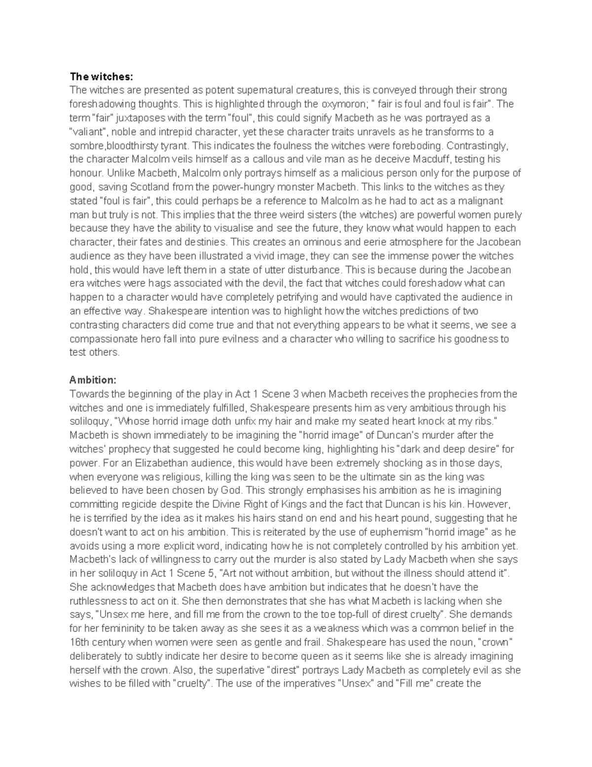 An Inspector Calls - Grade 9 Character Analysis Essay on Birling ...