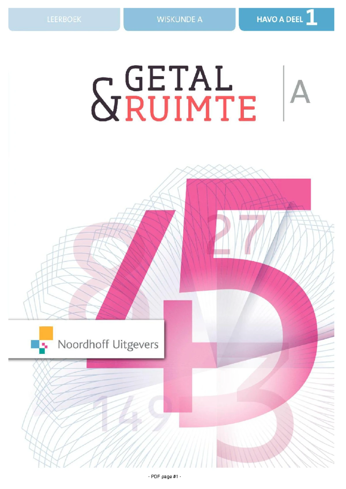 Havo Wiskunde A - Formuleblad voor Examen en Opdrachten - Studeersnel