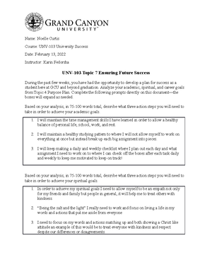 [Solved] creating a rough draft includes - University Success (UNV-103) - Studocu