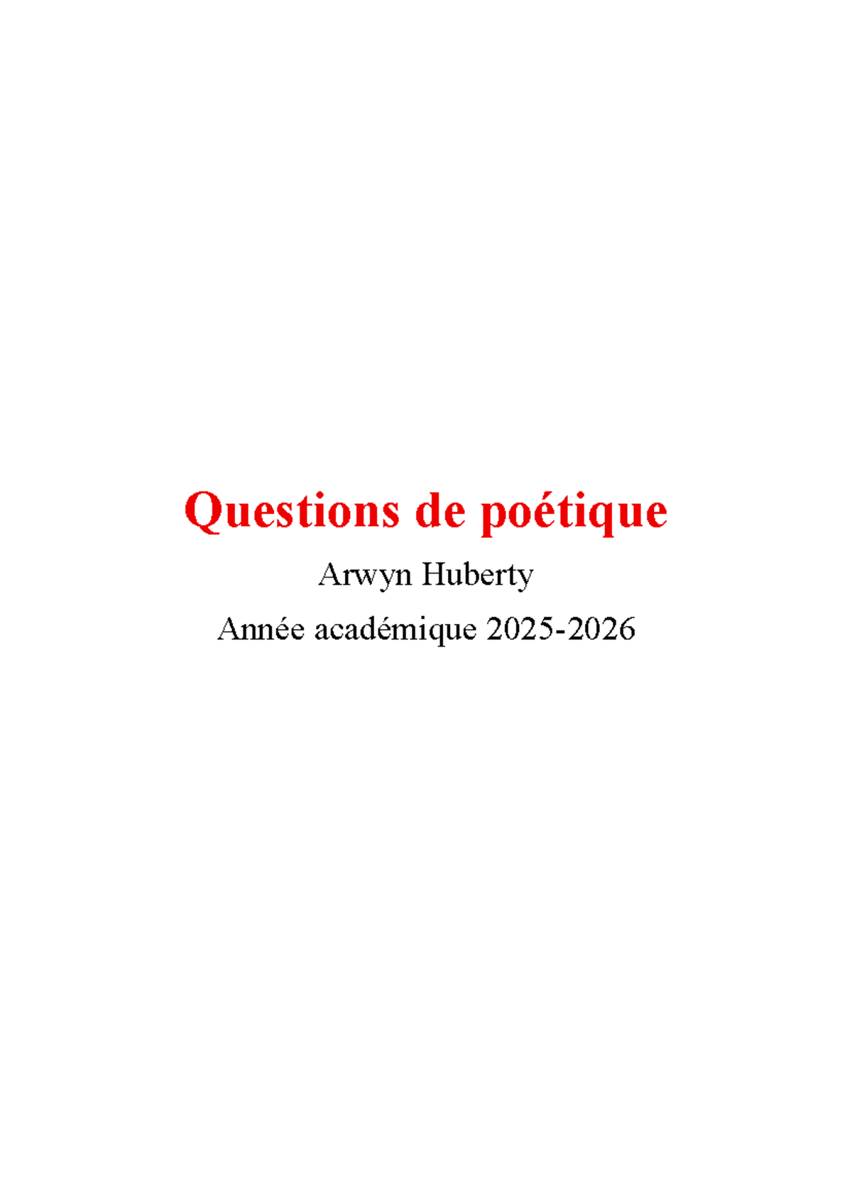 Questions de poétique - Notes d'étude sur Barthes et le structuralisme ...