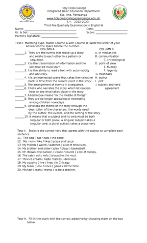 Blooms Taxonomy Sample Questions - REMEMBERING The remembering level ...