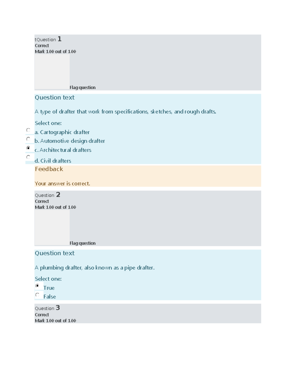CAD Drafting Notes with Questions and Answers for Students - Studocu