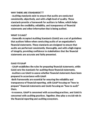 Auditing is essential for several reasons - Here are key reasons why ...