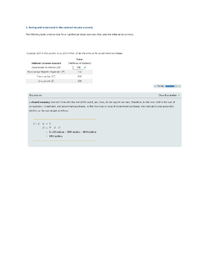 [Solved] Classify each of the following scenarios listed in the table - Macroeconomics (ECO202 ...