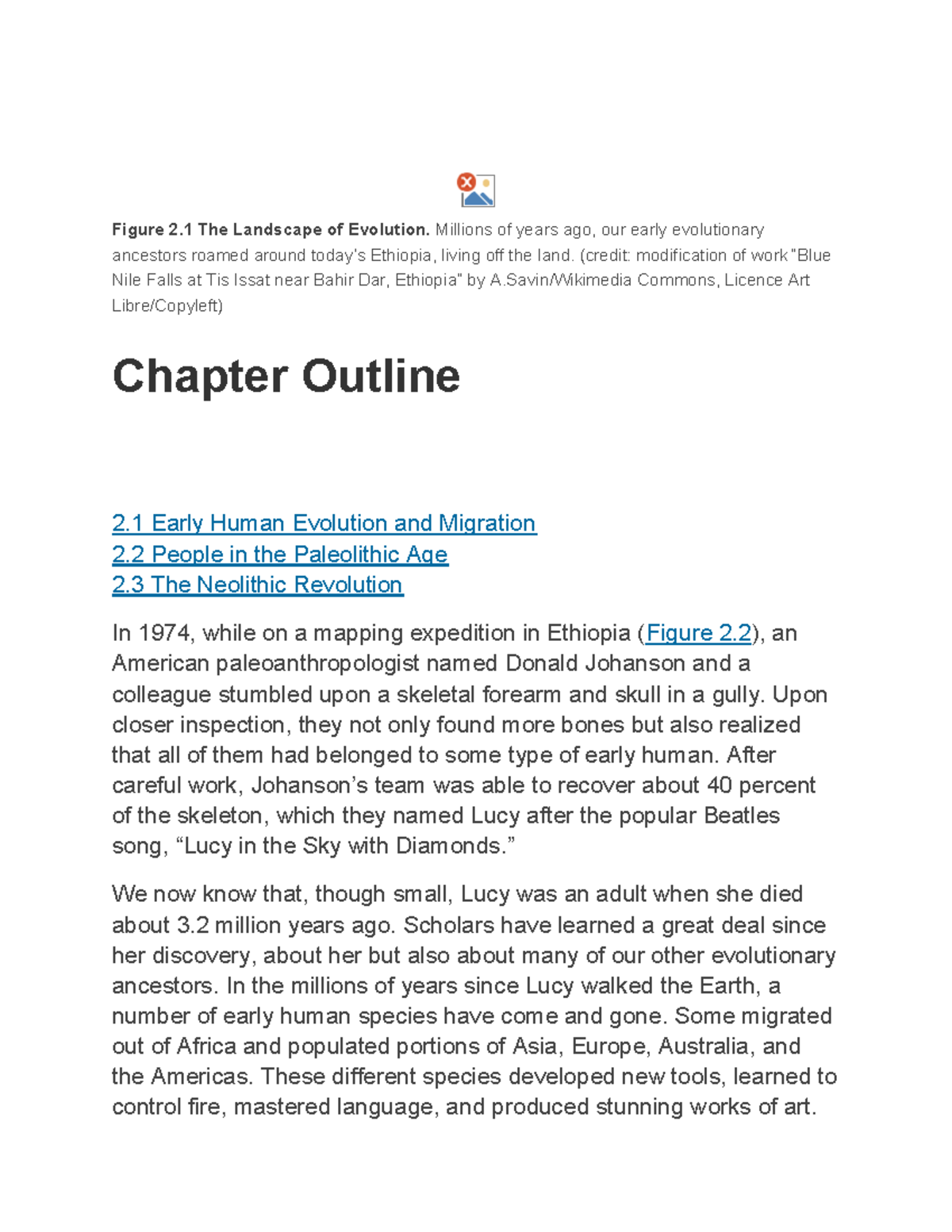 Early Human Evolution & Neolithic Revolution Study Guide (W.H. 2.1 ...