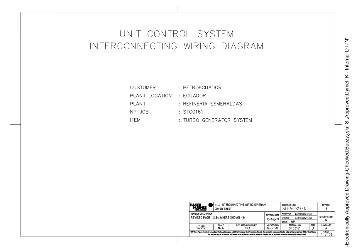 SOL5050773 001 A 001 ( Process AND Pneumatic HOOK-UP) - TITLE: PLANT ...