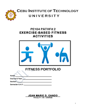 PE Lesson 1 4 ANKI - anki - 2 types of Specificity Metabolic ...