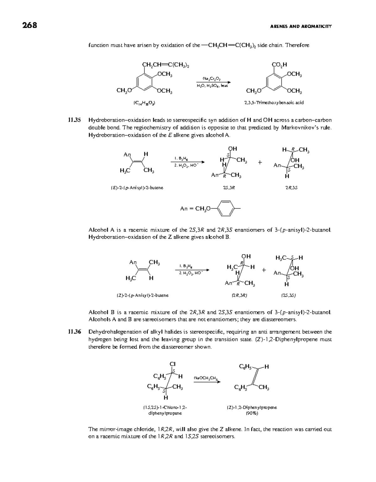 Organic Chemistry 4th Ed: Solutions for 268 ARENES & AROMATICITY - Studocu