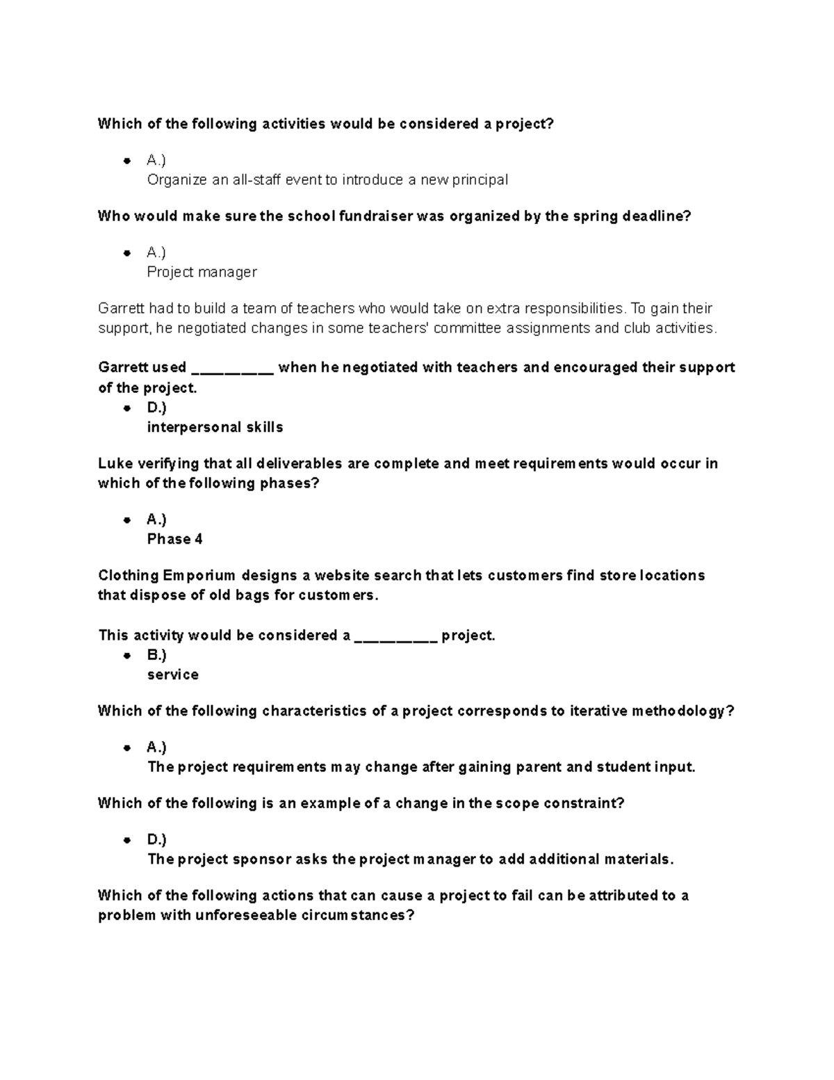 Sophia PM Unit 1 Challenge 1: Understanding Project Characteristics ...