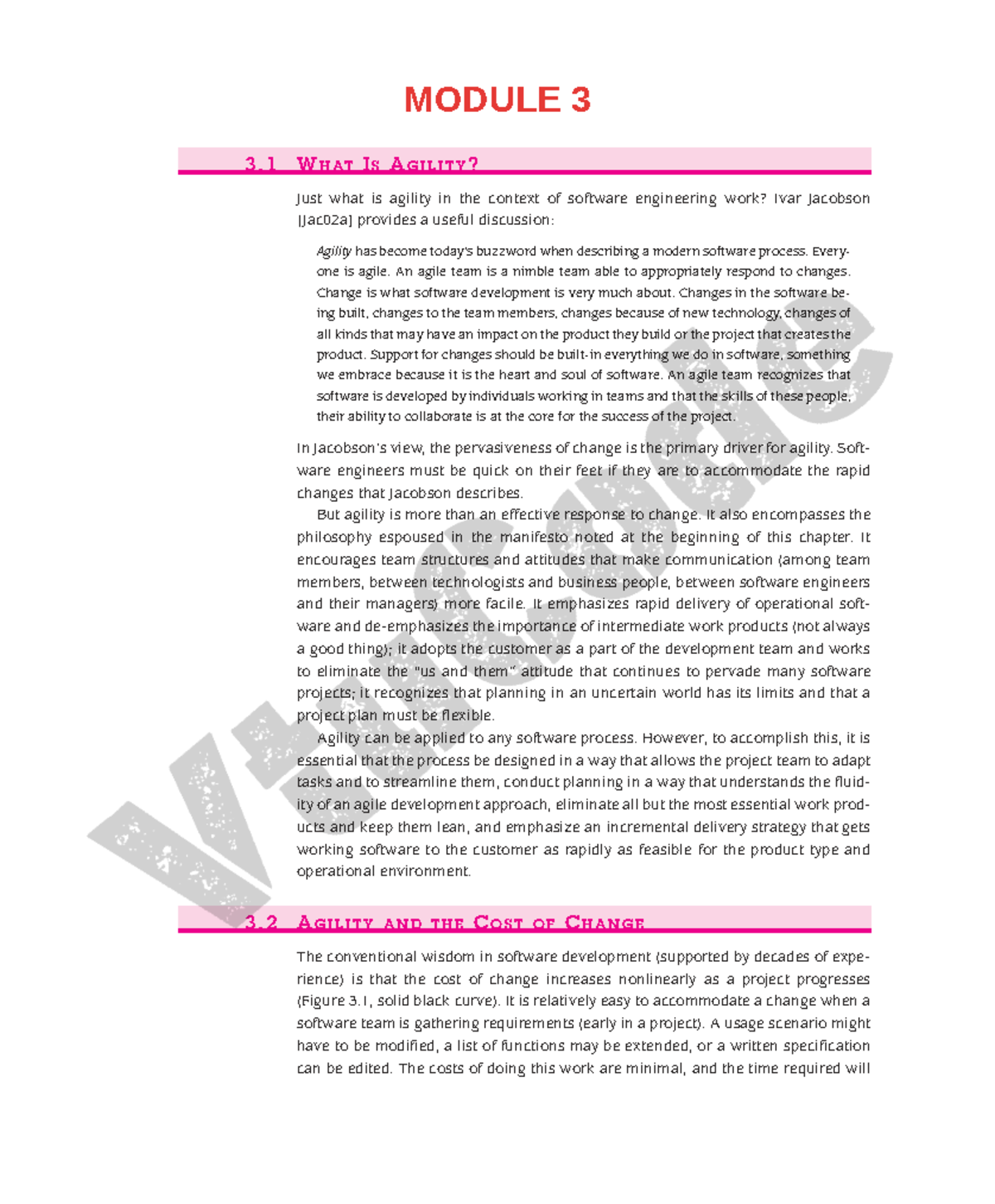 SE BCS501 - Module 3: Understanding Agile Development Principles - Studocu