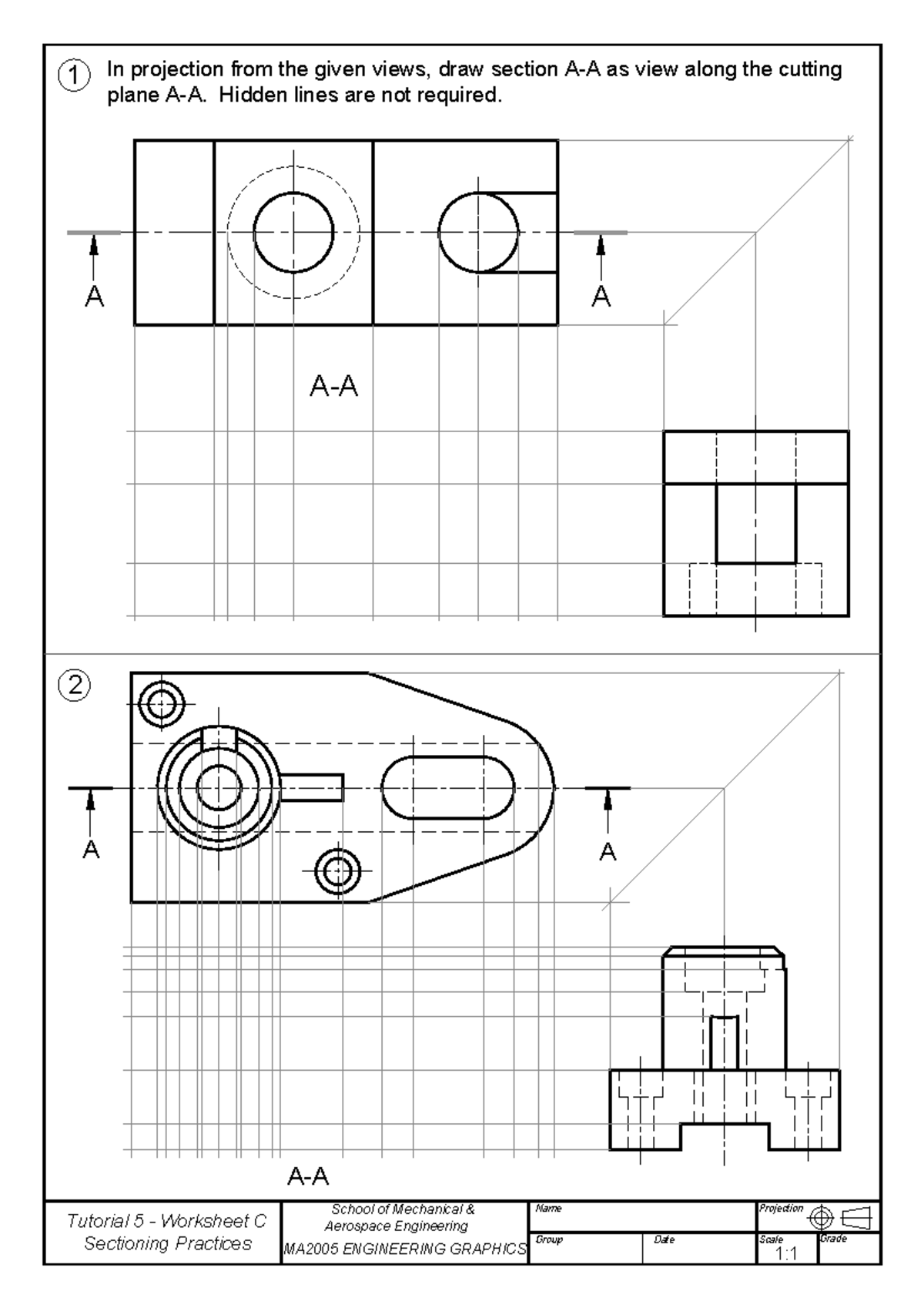 Take-Home Assignment 5 (Monday Tutorial) - MA2005 - A A A-A School of Mechanical & Aerospace ...
