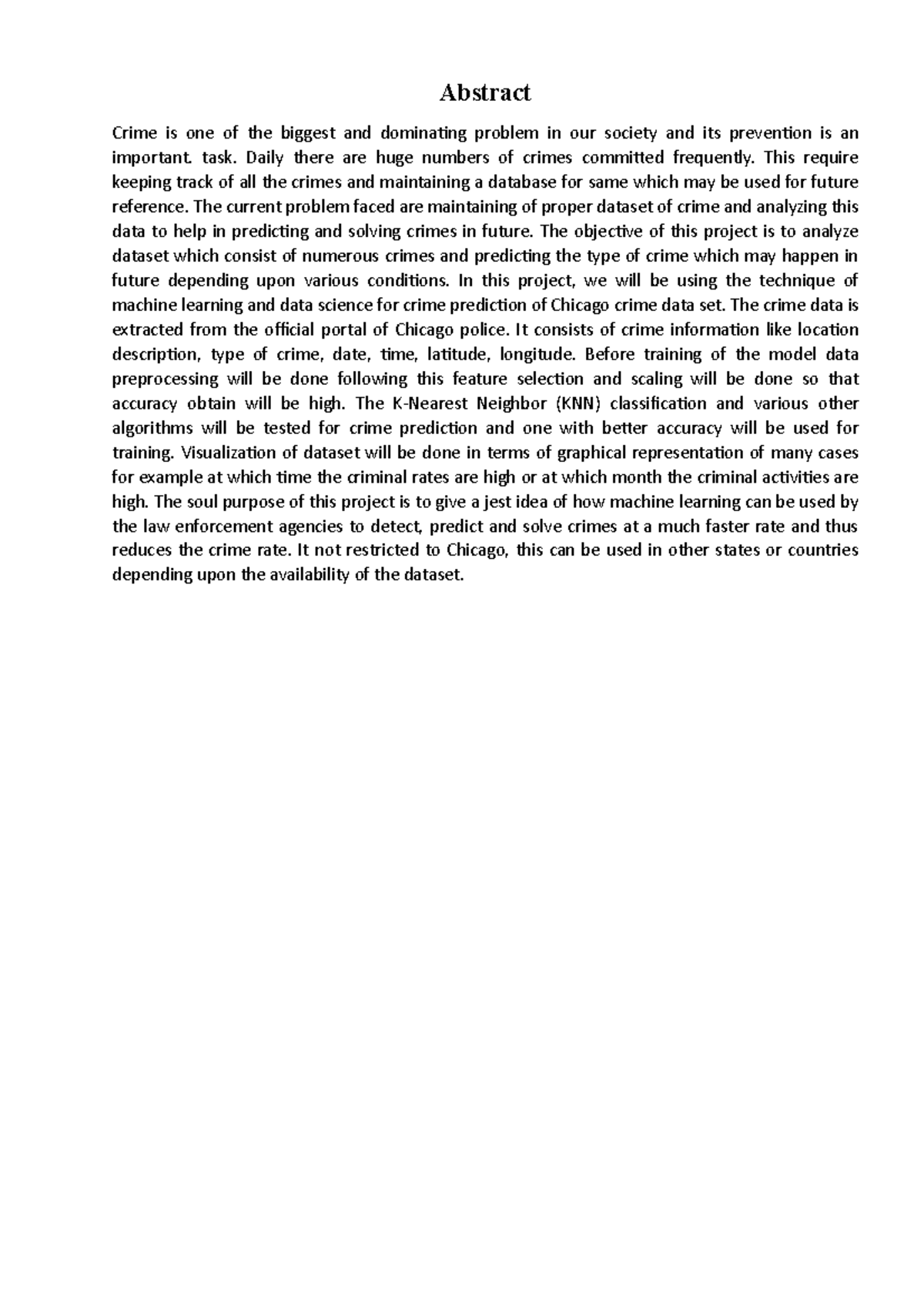 General Project report formate for python - Advanced Computer Programming - GTU - Studocu