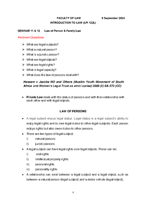 [Solved] list and explain principles of legality - Introduction to law ...
