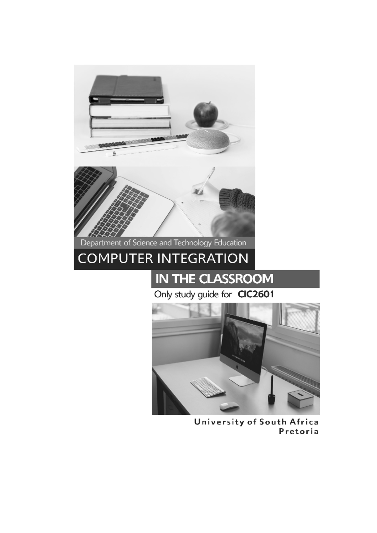 CIC2601 STUDY GUIDE - © 2018 University of South Africa All rights ...