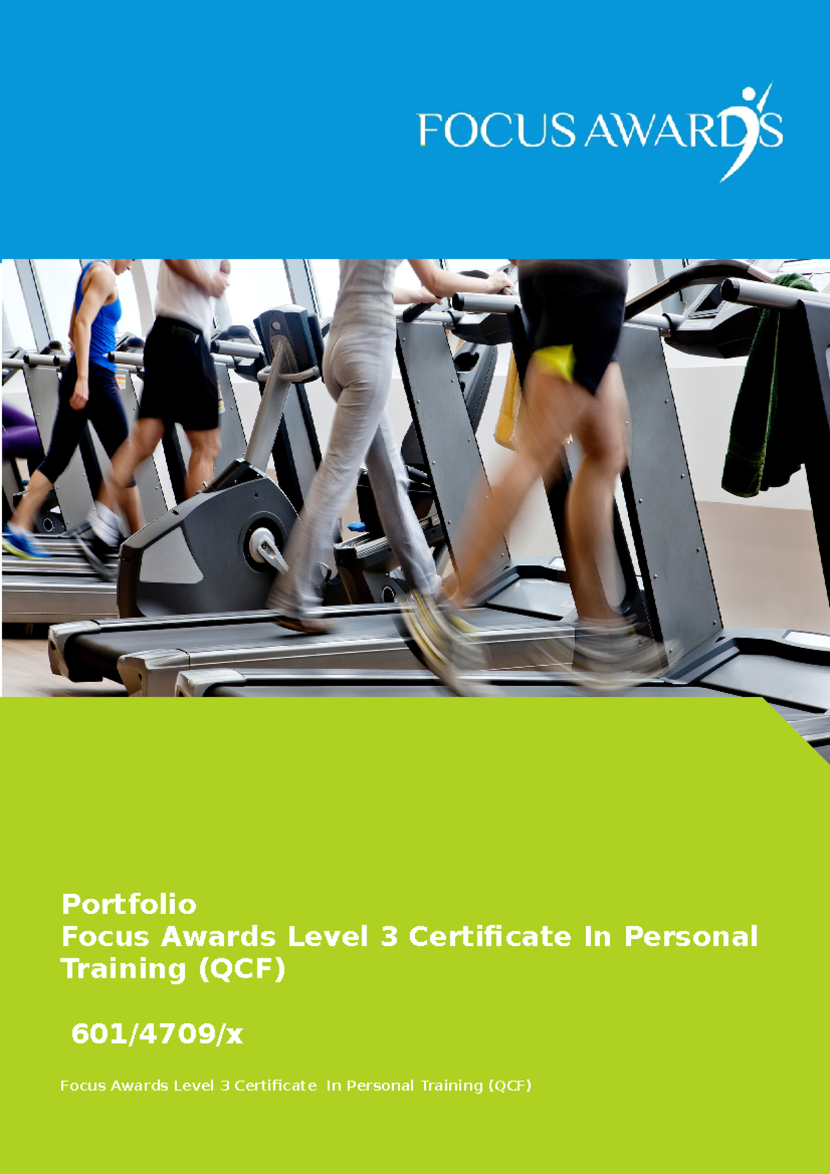 Focus Awards Level 3 Certificate in Personal Training Portfolio Guide ...