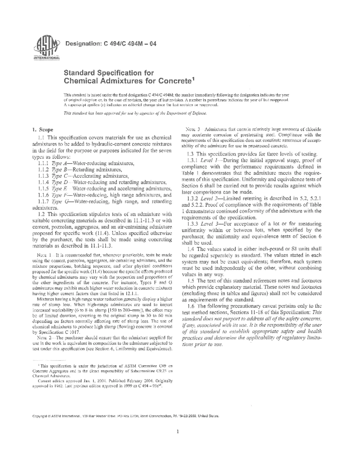 Astm c 127 01 - Normas ASTM pdf en español - ASTM C 127 - ASTM C 127 - 0101 Designación ASTM ...