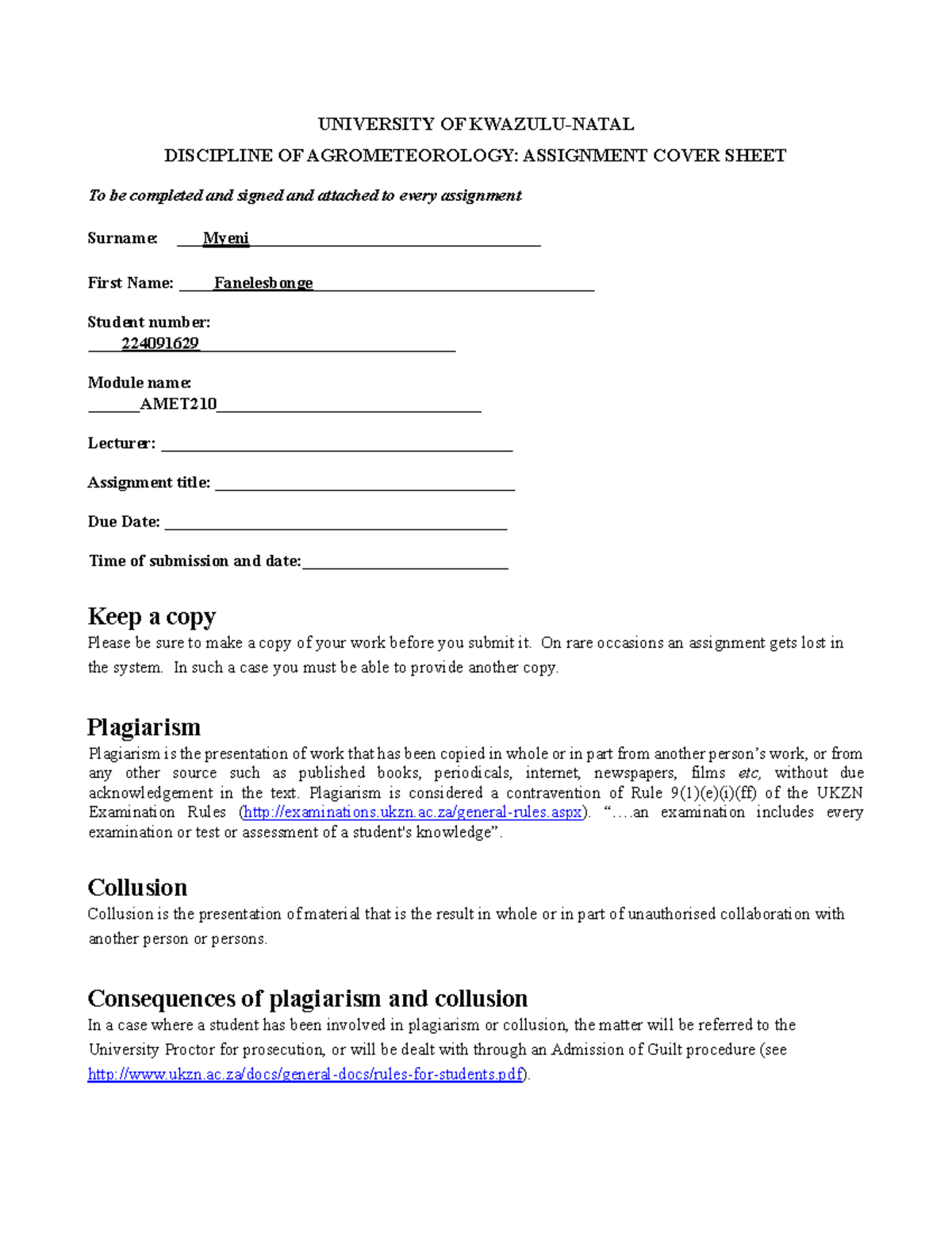AMET212: Practical B Assignment - Data Collection & Analysis - Studocu