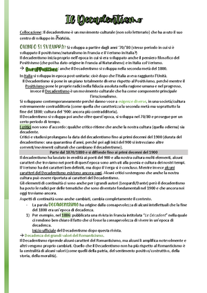 Riassunti testi D'annunzio - UN RITRATTO ALLO SPECCHIO: ANDREA SPERELLI ...