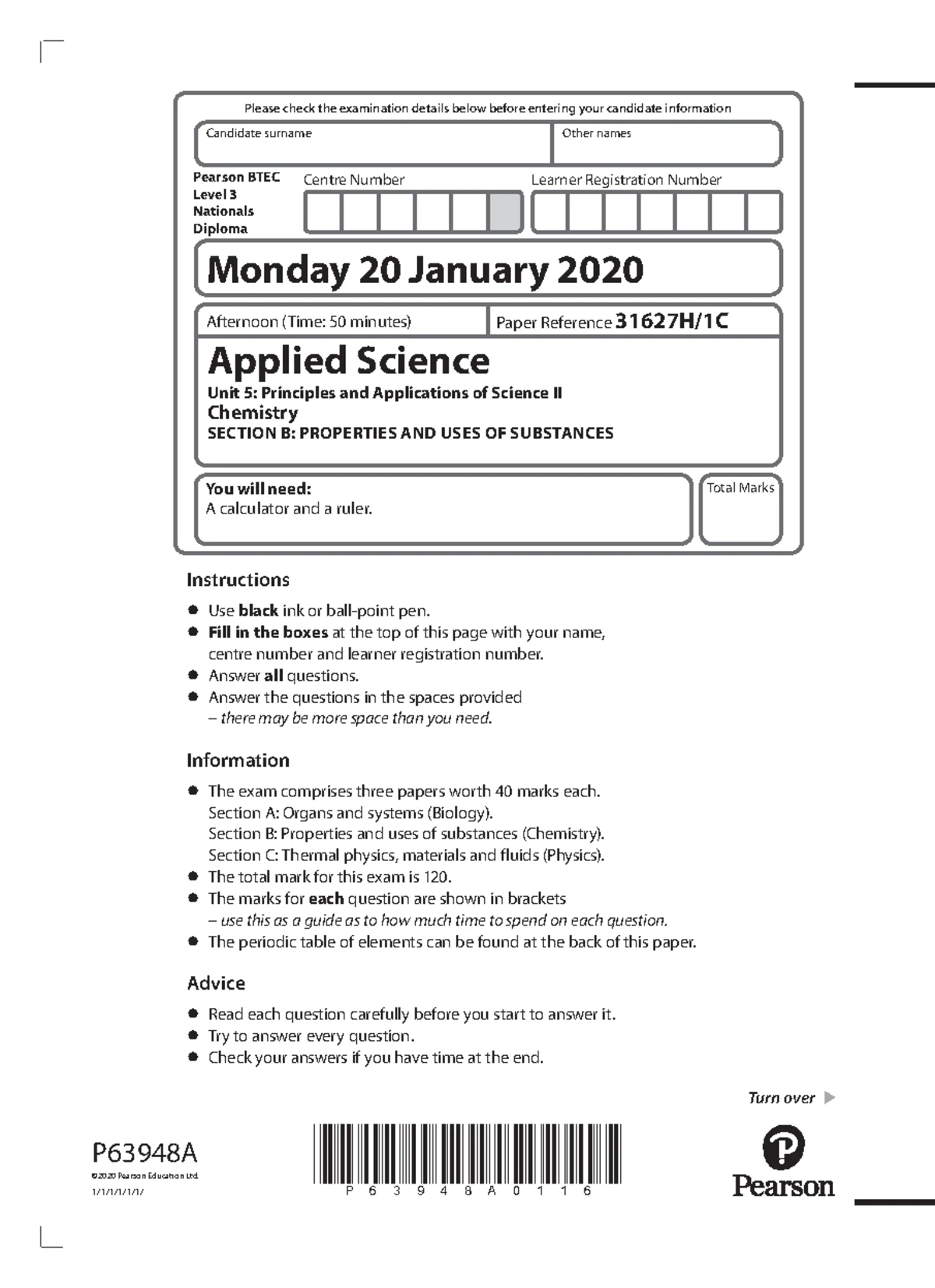 Empirical formula past paper questions - Exampro GCSE Chemistry ...