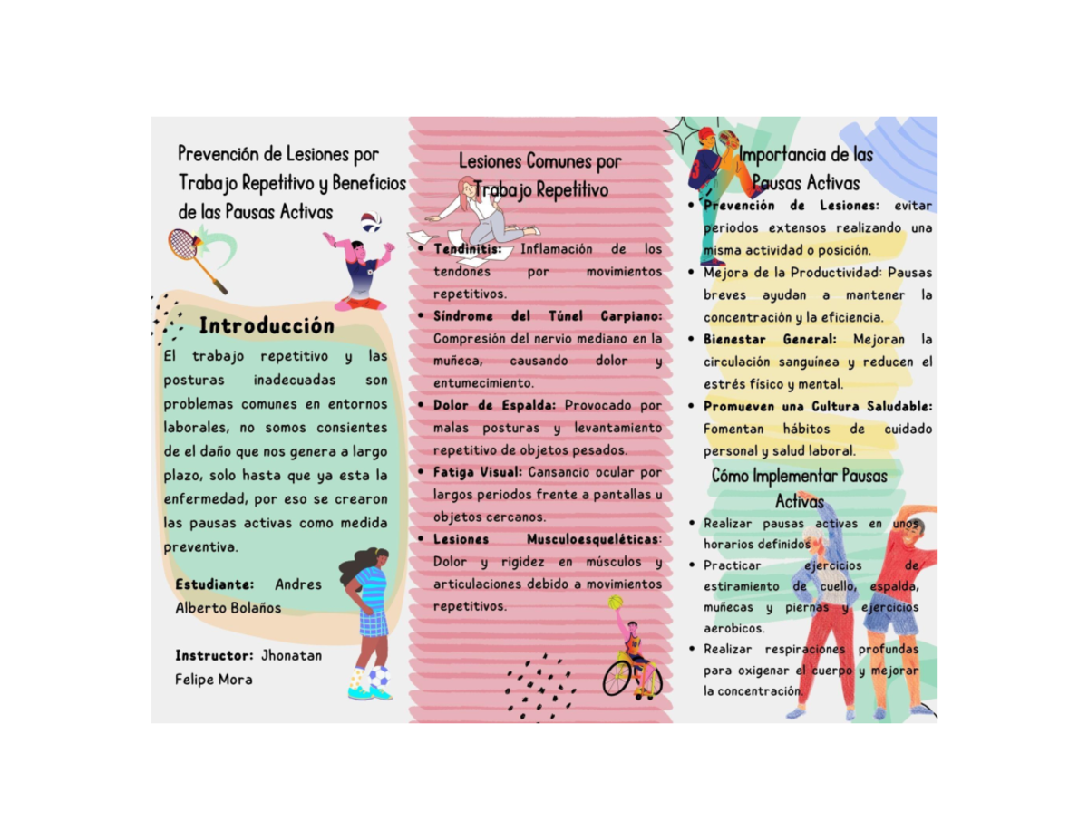 GA6-230101507-AA4 - Higiene Postural y Pausas Activas en el Trabajo - Studocu