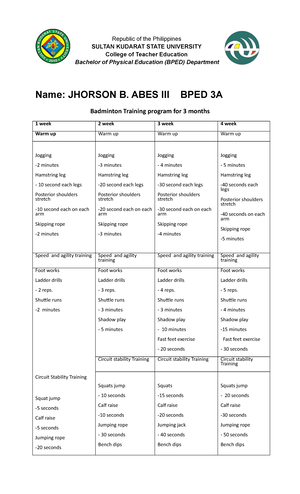 Quarterly Mapeh DAY Accomplishment Report - Department of Education ...