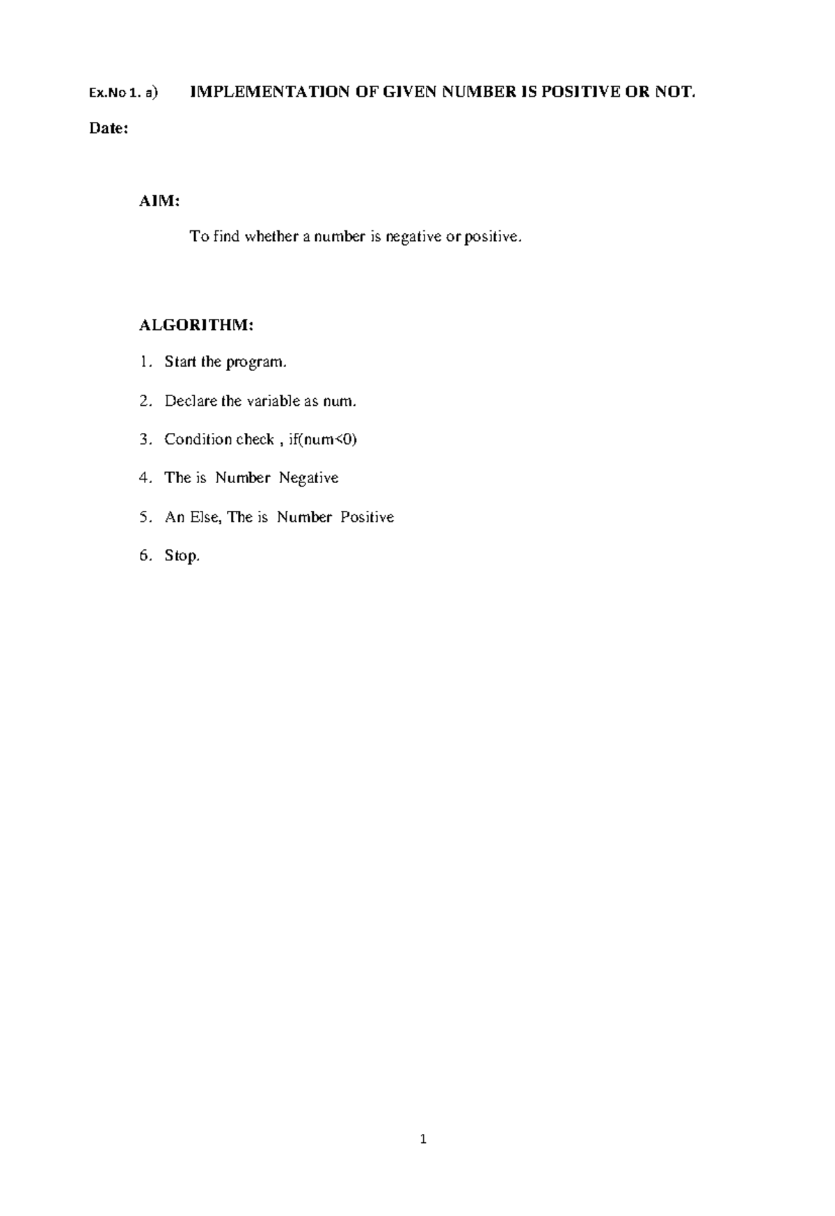 Cs3362 - C Programming & DS Lab: Implementation Exercises - Studocu