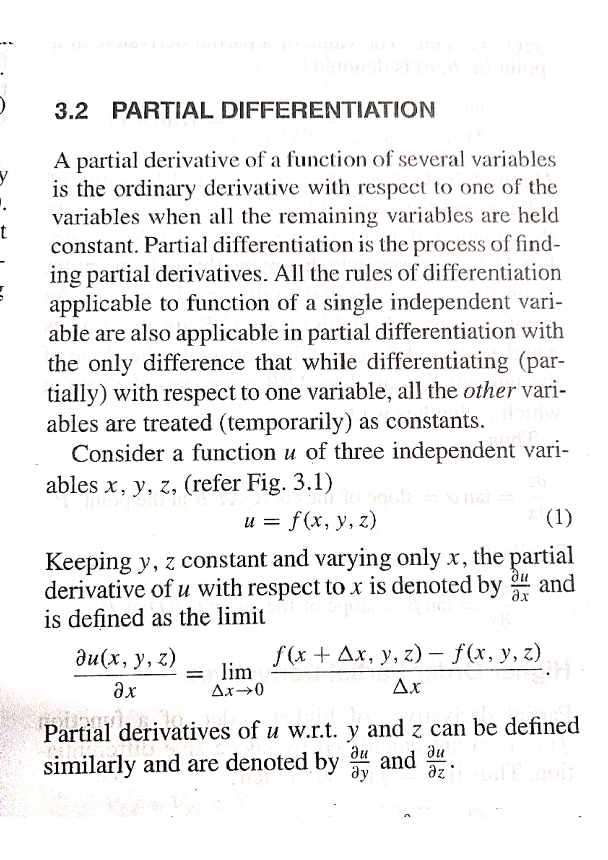 PDE - Key Topics: Chain Rule, Jacobian, and Functionals Explained - Studocu